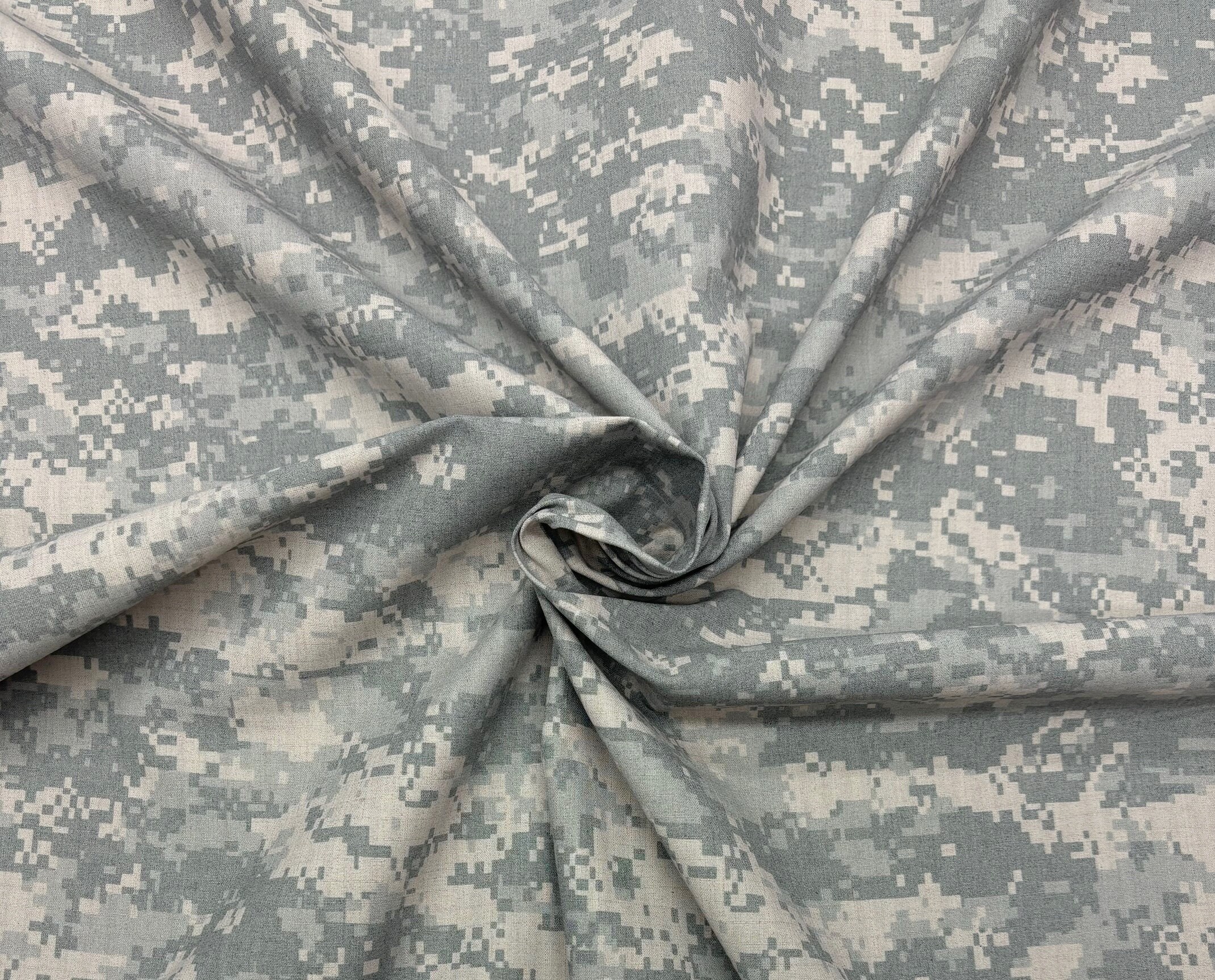 ACU Army Combat Uniform Digital Camo Gray NY/CO Ripstop Military Camo ...