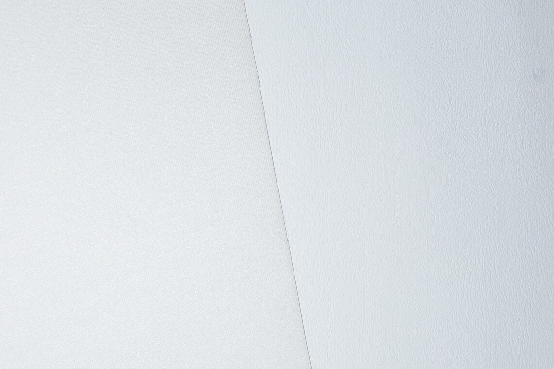 VINYL PLUS WHITE Pleather Faux Leather Auto Rv Marine Outdoor Indoor ...