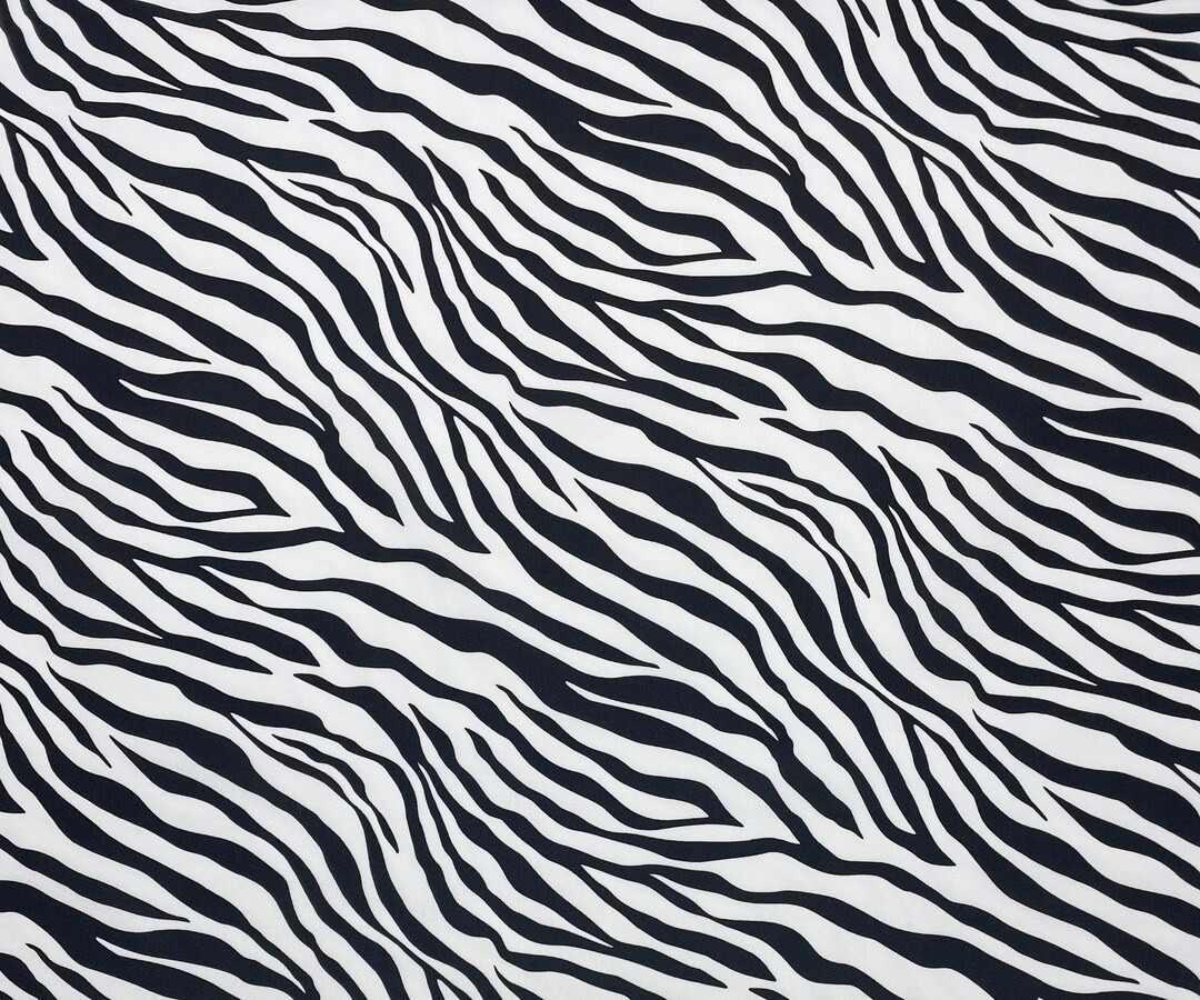 ZEBRA SKIN Black & White 600D Water Resistant DWR Water Repellent Tote ...