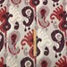 BRAEMORE JOURNEY WINE Purple Lavender Red Ikat Bethesda Linen Pillow ...