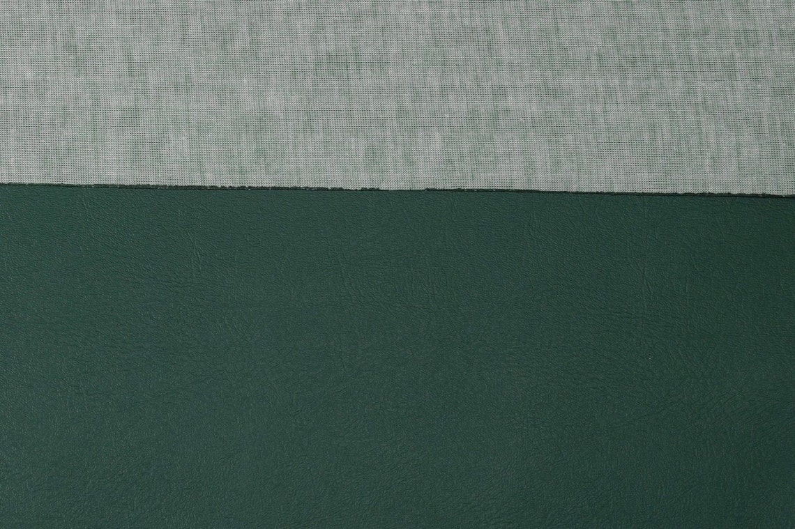 VINYL PLUS GREEN Pleather Faux Leather Home Auto Rv Marine Boat Atv ...