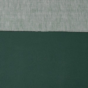 VINYL PLUS GREEN Pleather Faux Leather Home Auto Rv Marine Boat Atv ...
