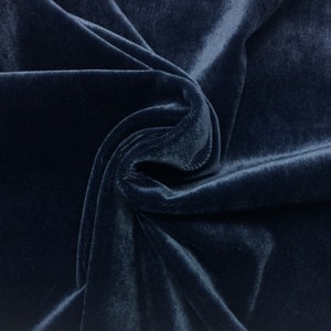 Exclusive PLUSH MOHAIR INDIGO Blue Velvet Pillow Cushion Upholstery ...