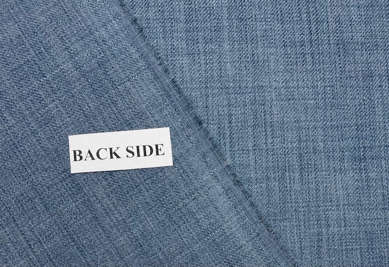 BALLARD DESIGNS Crypton® SWIFT Navy Blue Linen Look Indoor - Etsy