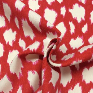 KATE SPADE Leokat Maraschino ARIEL Red Animal Leopard Cheetah Ocelot ...