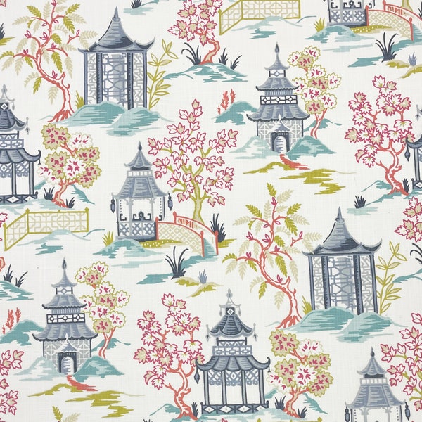 Chinoiserie Fabric - Etsy