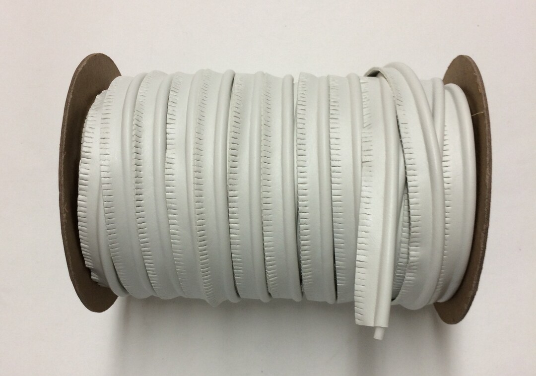 Vinyl Supreme WELT CORD White Piping Trim Edge Auto Rv Marine Boat ...