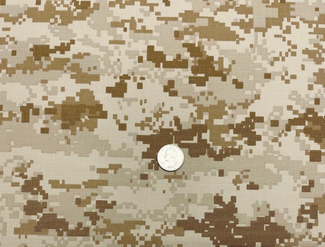MARPAT Desert Beige NY/CO Ripstop Military Spec Camouflage Apparel ...