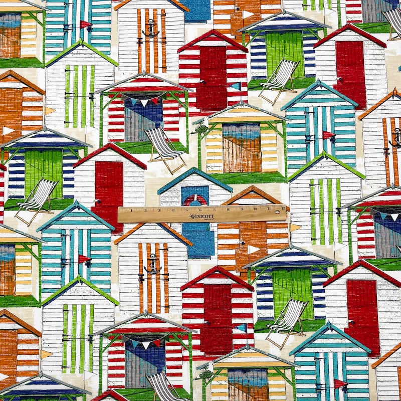 Beach Theme Fabric - Etsy