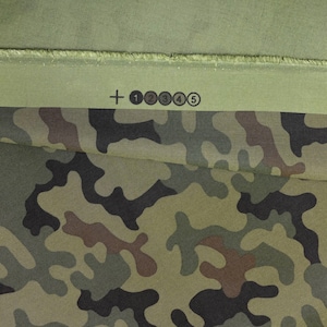 Polish PANTERA Panther Woodland Camouflage NY/CO Soft Twill Army Europe ...