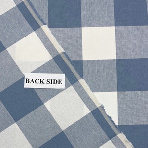 Ballard Designs BUFFALO CHECK CORNFLOWER Blue White Woven Square Pillow ...