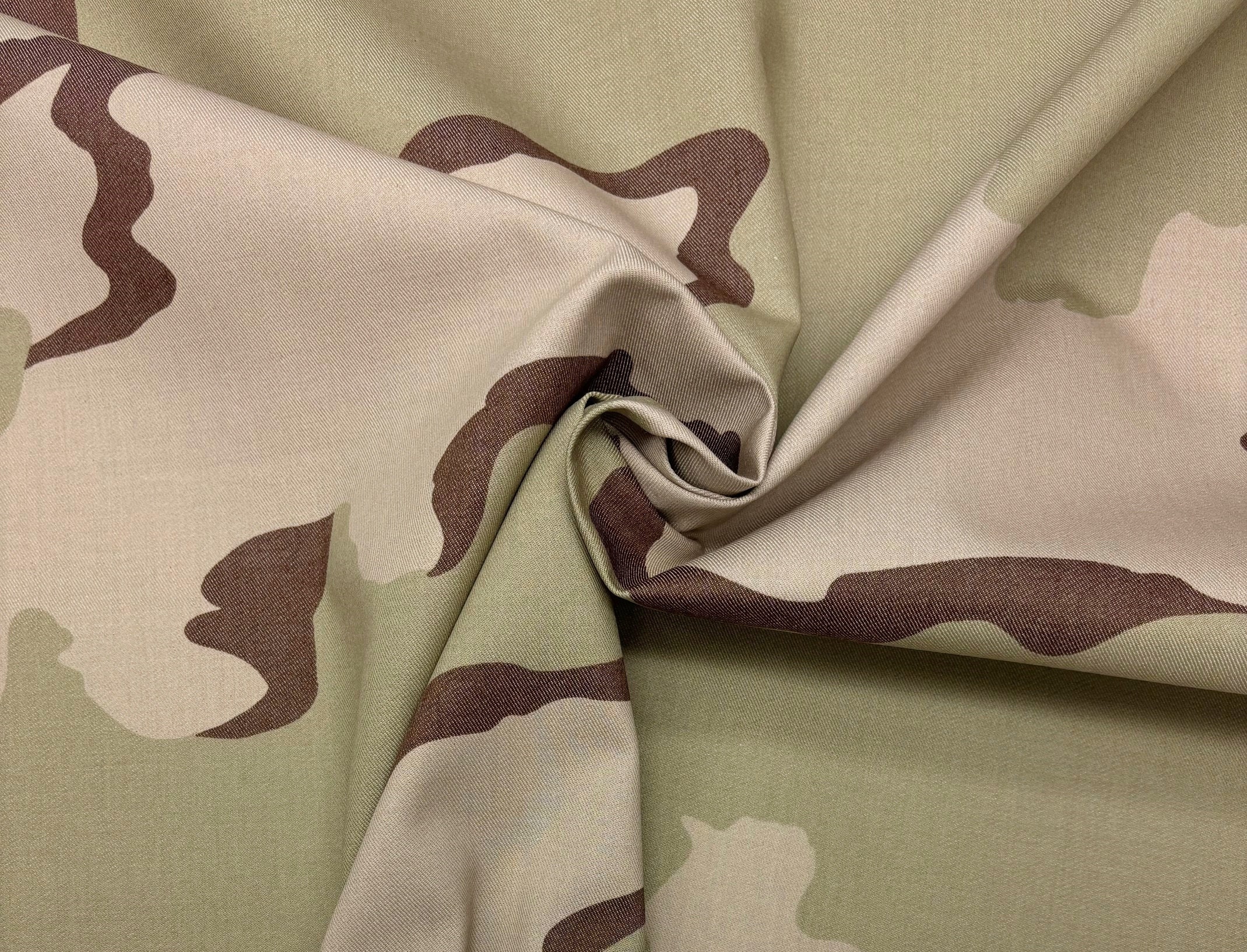 3 Day Desert Storm Military Camouflage NY/CO Twill Army Military Spec ...