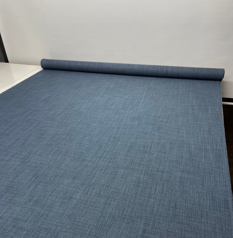 BALLARD DESIGNS Crypton® SWIFT Navy Blue Linen Look Indoor - Etsy