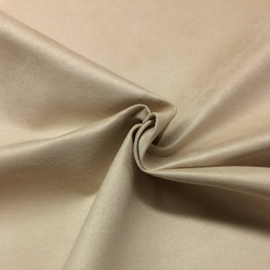 DESIGNER MICROFIBER NATURAL Beige Suede Type Microsuede Craft ...