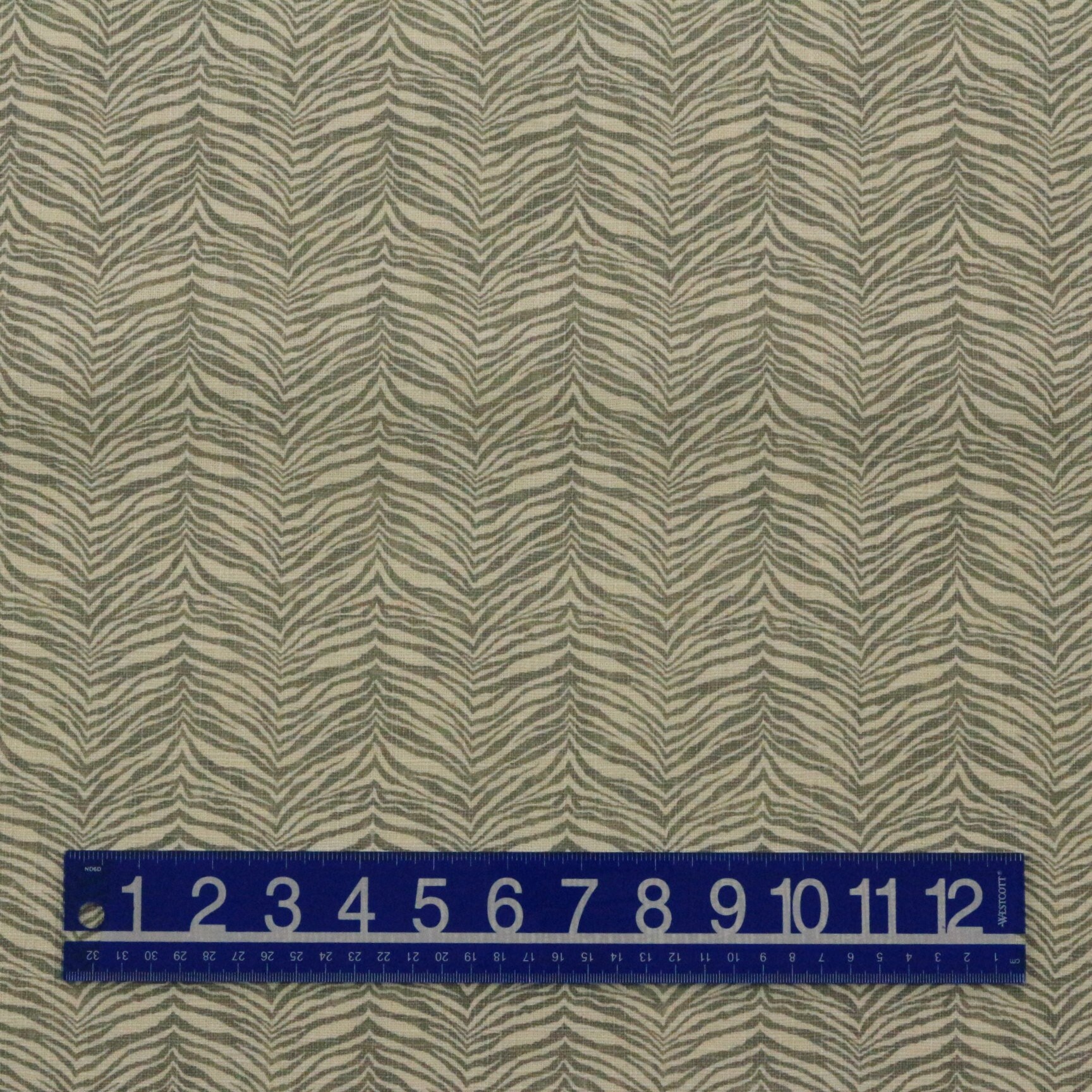 Designer TIGER STRIPE GRAY Natural Zebra Stripe Animal Print Drapery ...