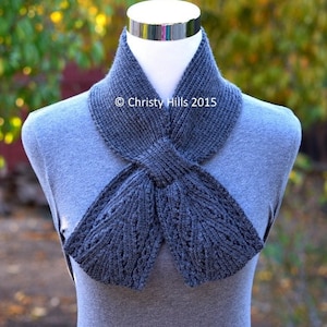 Everest Scarf (keyhole/ascot/stay On/pull Through/vintage) Scarf ...