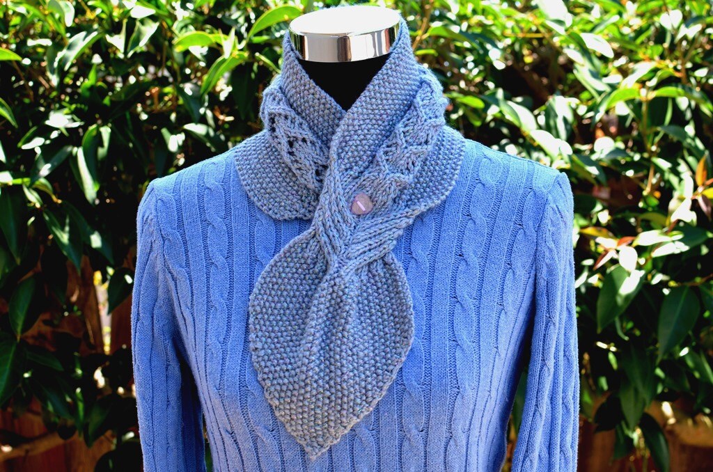 Knitting Pattern Only Banyan Leaf Scarf | Etsy