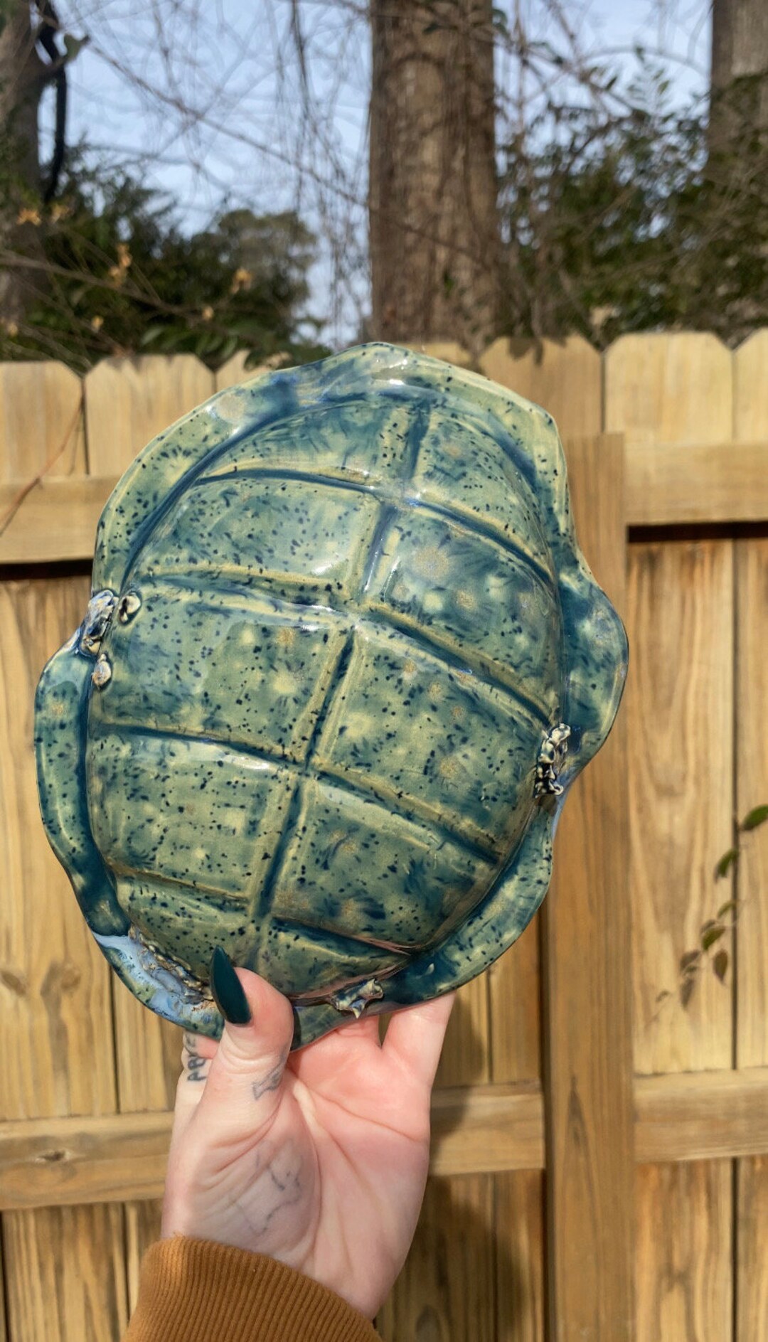 Ceramic Ocean Sea Turtle Kitchen Bowl - Etsy