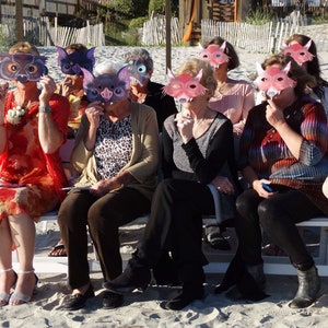 Hand Painted Vampire Bat Mask Digital Print - Etsy