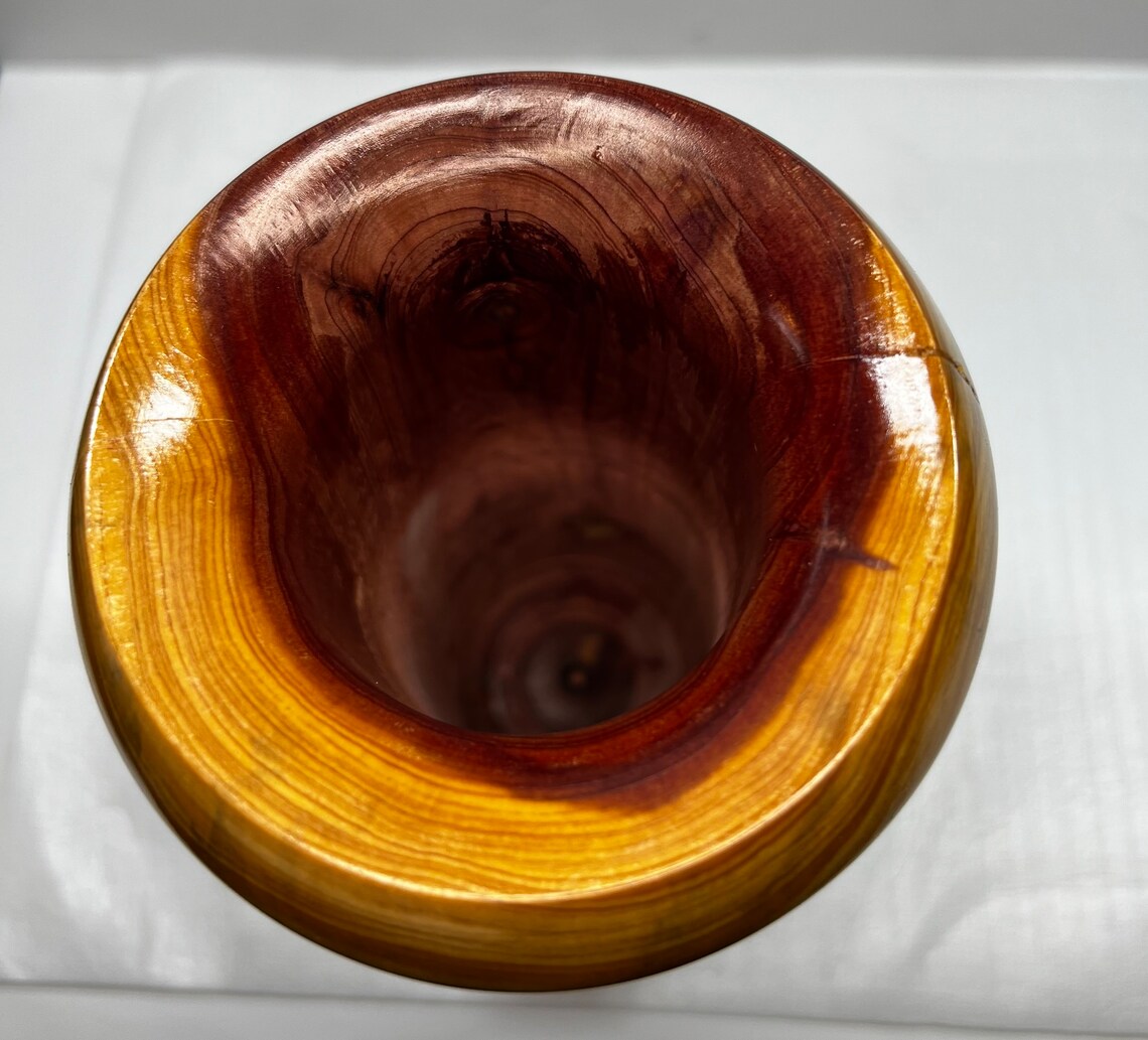 Red Cedar, Reclaimed Vase - Etsy