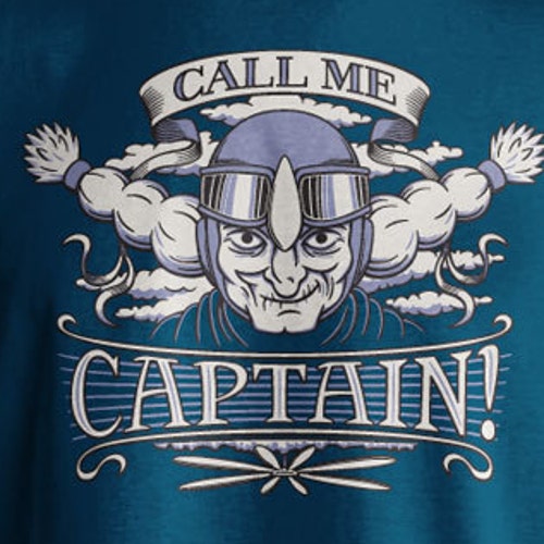 Call Me Captain Laputa Themed T-shirt - Etsy