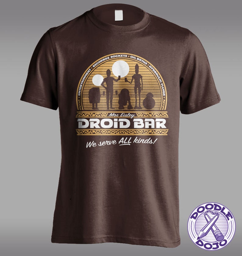Droid Bar Star Wars Themed T-shirt - Etsy