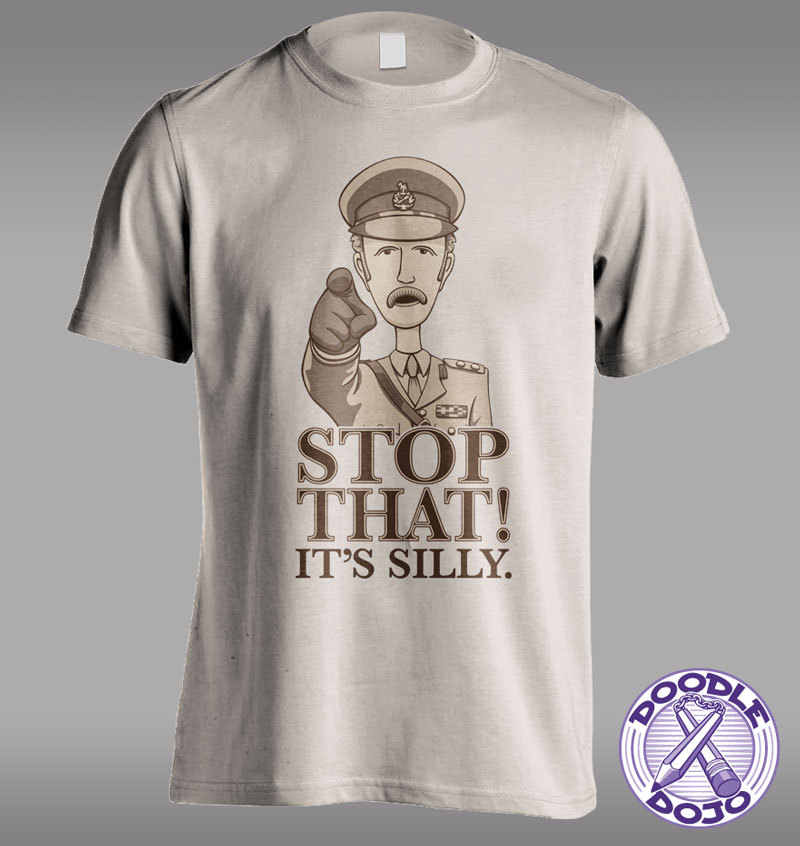 Stop That, Its Silly - Monty Python T-shirt Designed & Sold By Eric Fisher