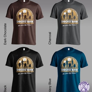 Droid Bar Star Wars Themed T-shirt - Etsy UK