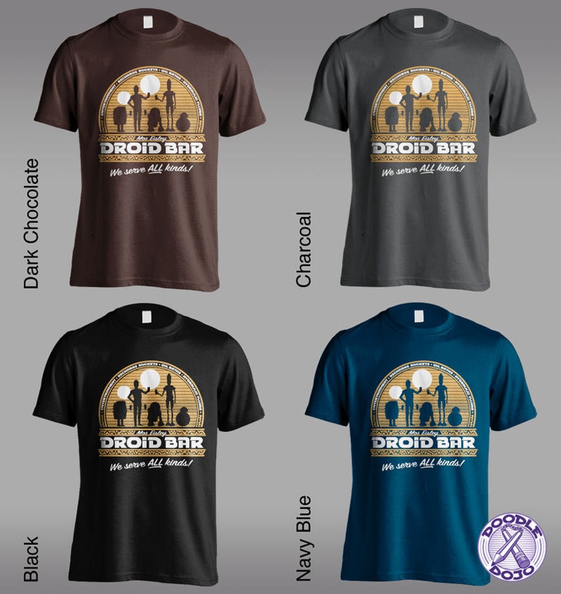 Droid Bar Star Wars Themed T-shirt - Etsy UK