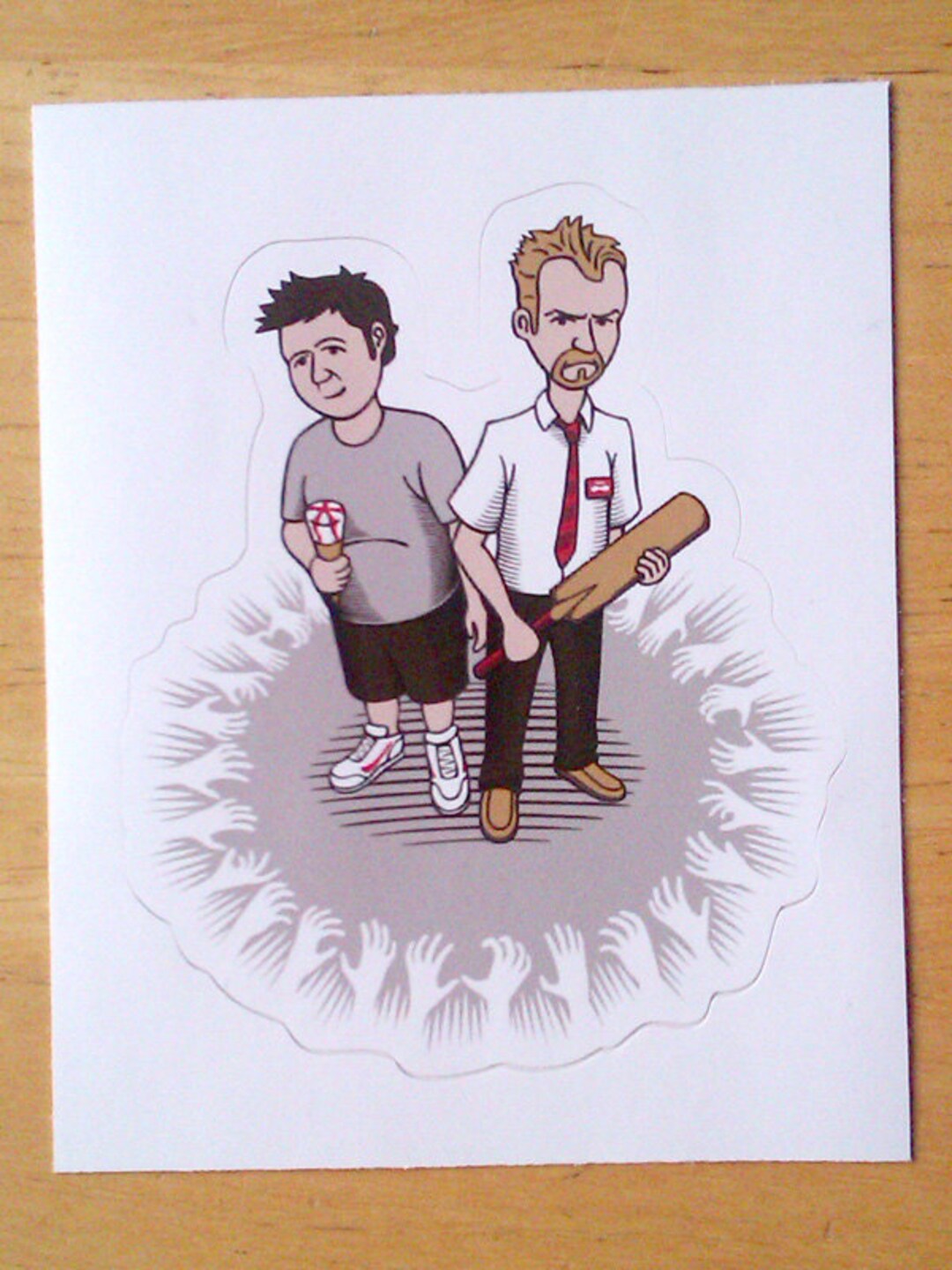 Strawberry Cornetto Sticker - Etsy