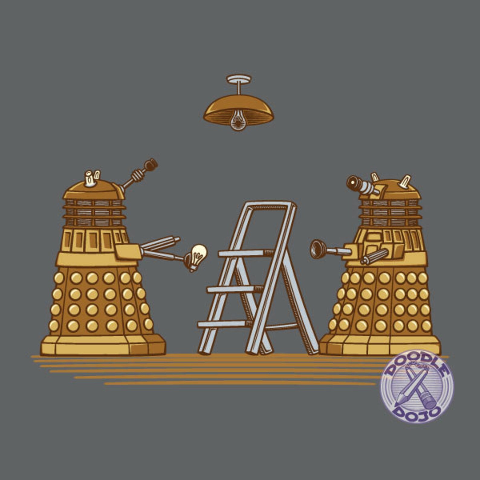 Dalek DIY - Doctor Who Themed T-shirt - Etsy UK