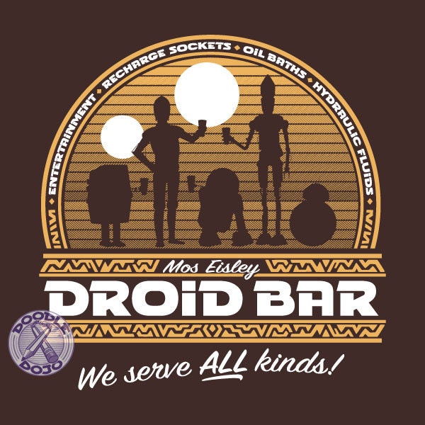 Droid Bar Star Wars Themed T-shirt - Etsy