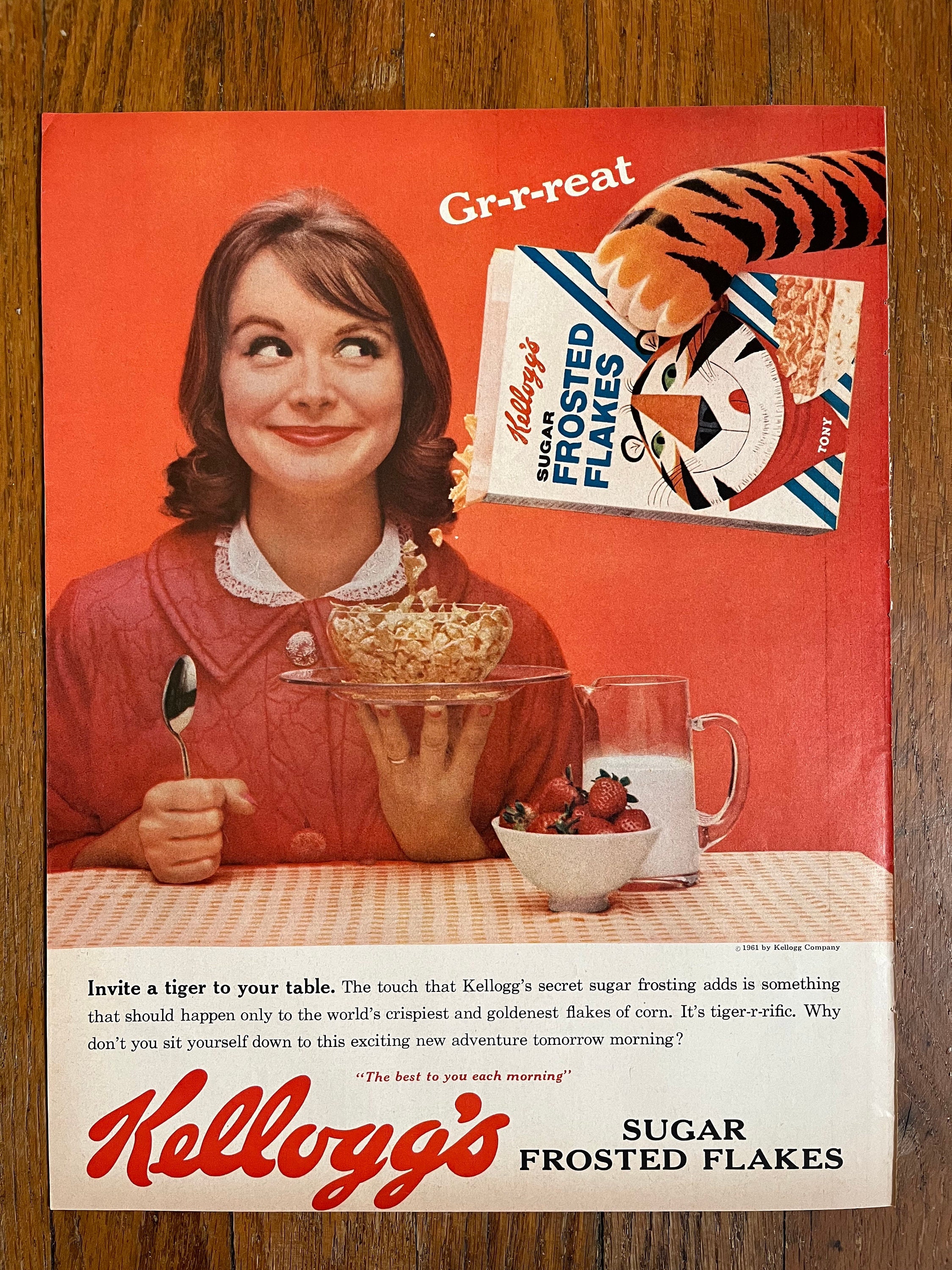 Tony The Tiger Print Ads