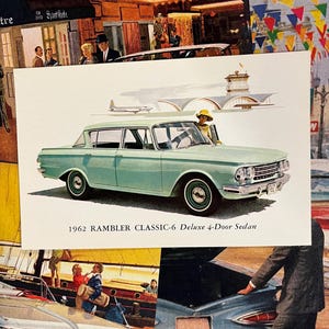 Retro Auto Ephemera Pack #2 All Authentic Paper From the 50’s and 60’s ...