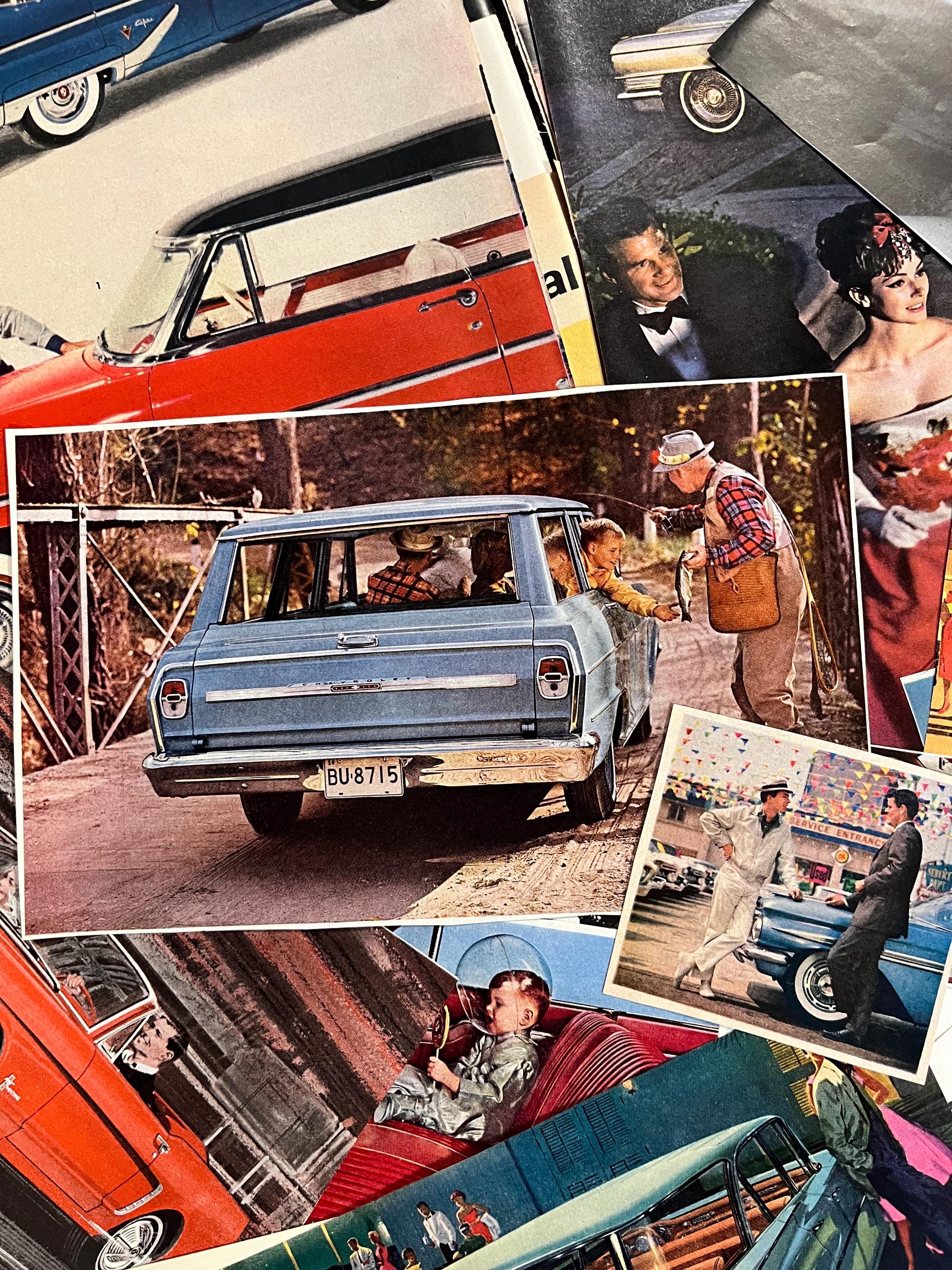 Retro Auto Ephemera Pack: 1950s-60s Car Ads, 40 Pieces - Etsy