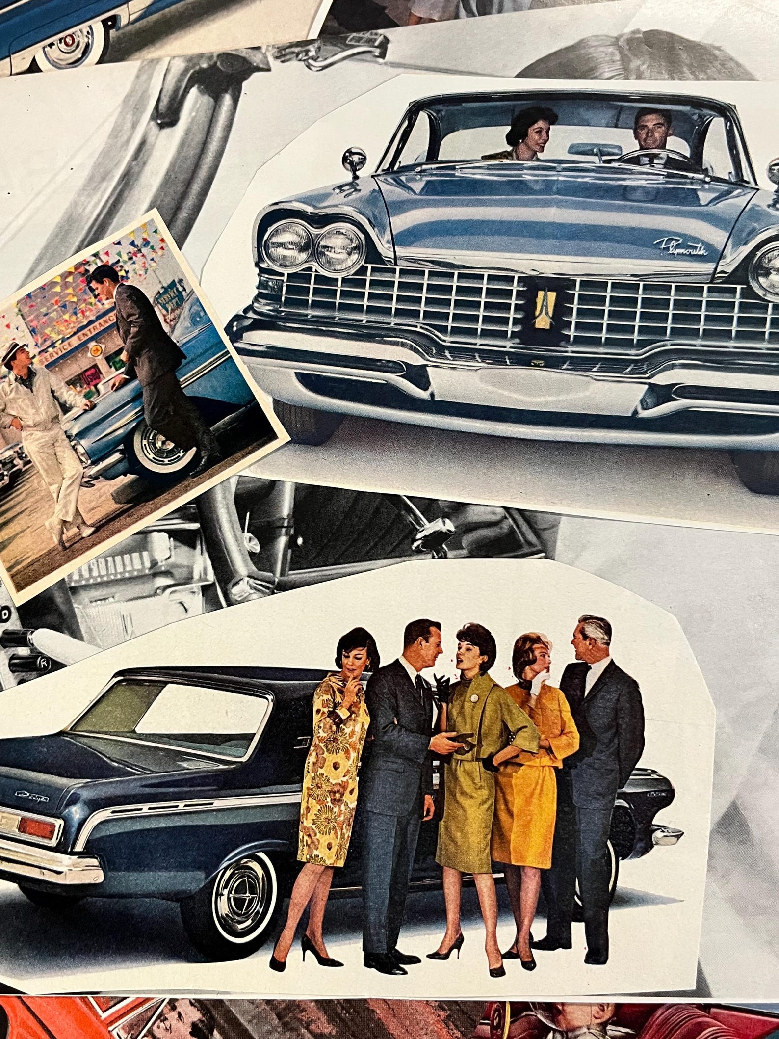 Retro Auto Ephemera Pack: 1950s-60s Car Ads, 40 Pieces - Etsy