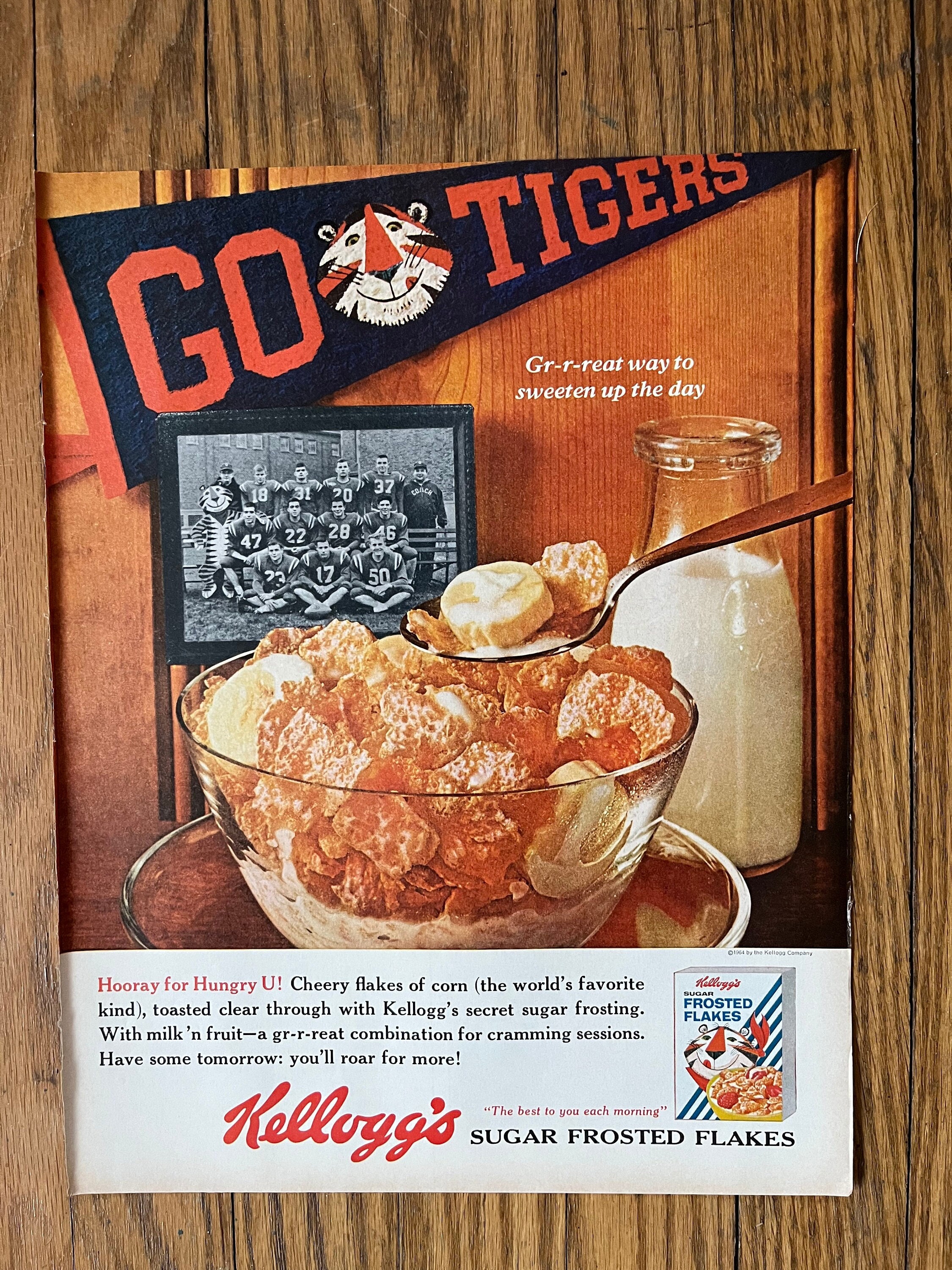 Vintage Corn Flakes Box