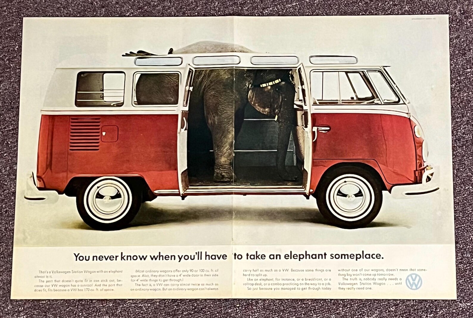 Colorful Volkswagen Ads From the Mid Century! There Are 2 Full Sized ...