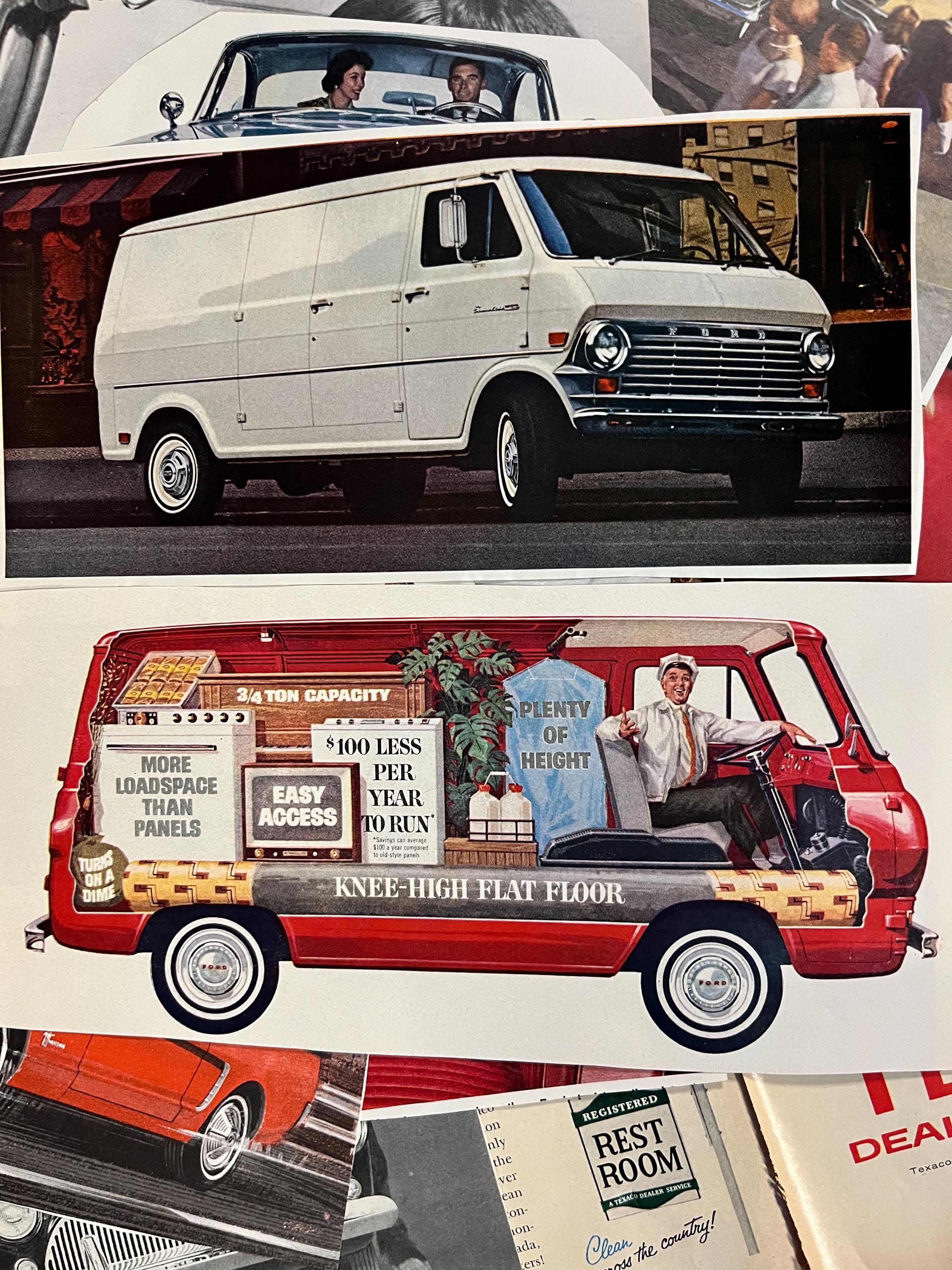 Retro Auto Ephemera Pack: 1950s-60s Car Ads, 40 Pieces - Etsy