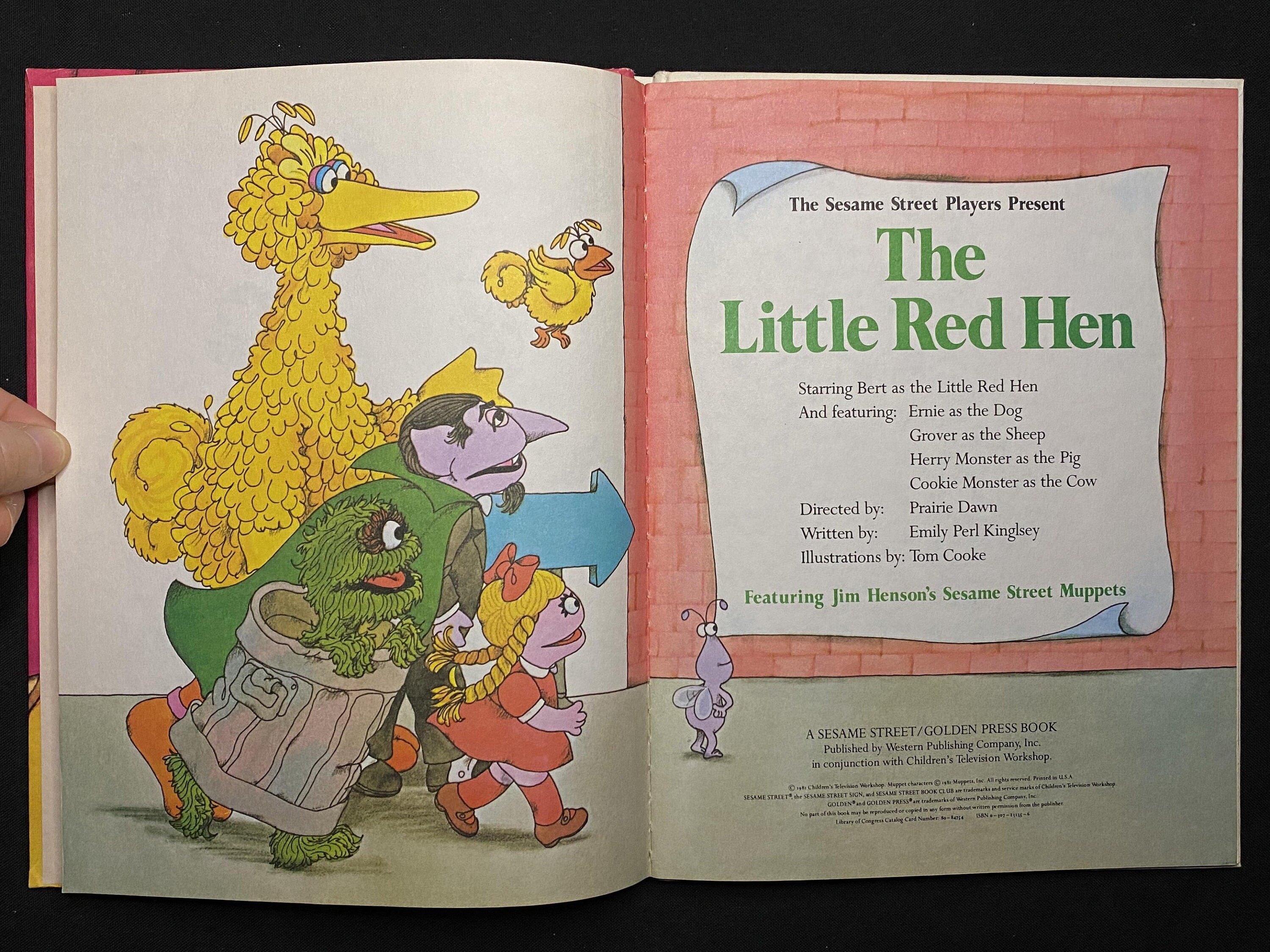 The Little Red Hen Sesame Street by Emily Perl Kingsley - Etsy