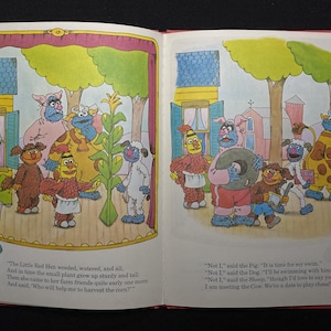 The Little Red Hen - Sesame Street, by Emily Perl Kingsley, Illust. by ...