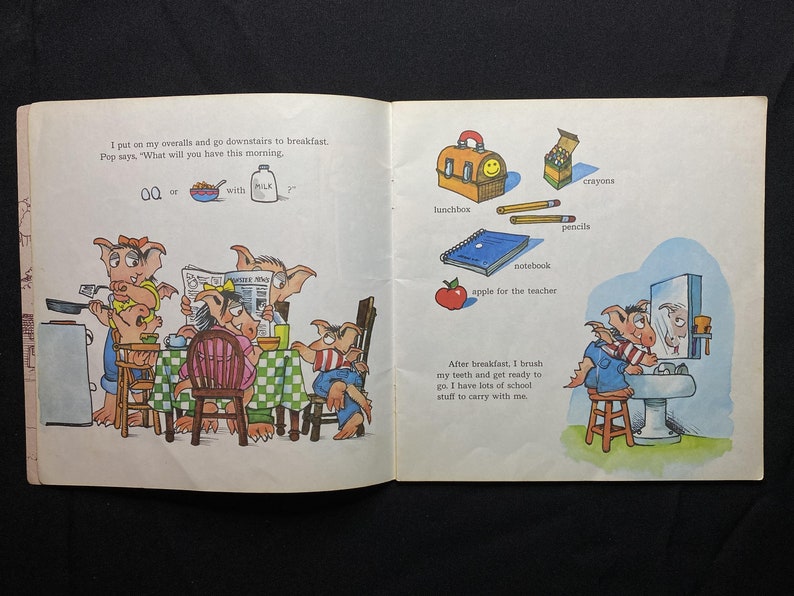 Little Monsters at School, by Mercer Mayer, 1978 Softcover, Golden ...