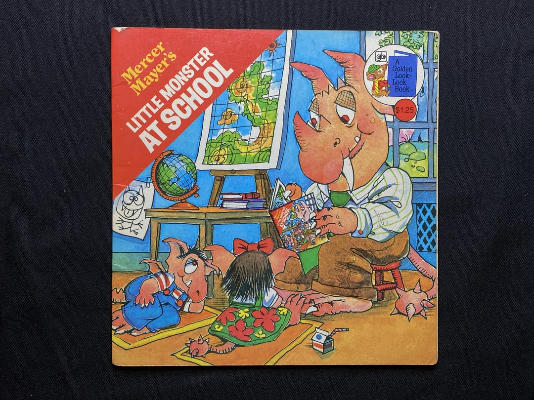Little Monsters at School, by Mercer Mayer, 1978 Softcover, Golden ...