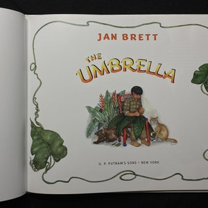 The Umbrella, by Jan Brett, 2004 HC, G P Putnam's Sons , First Edition ...