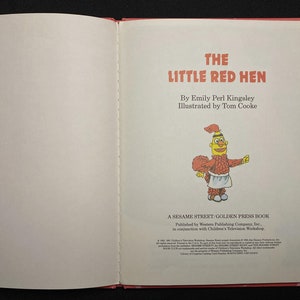 The Little Red Hen - Sesame Street, by Emily Perl Kingsley, Illust. by ...