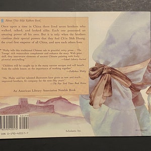 The Seven Chinese Brothers, by Margaret Mahy, Illust by Jean and Mou ...