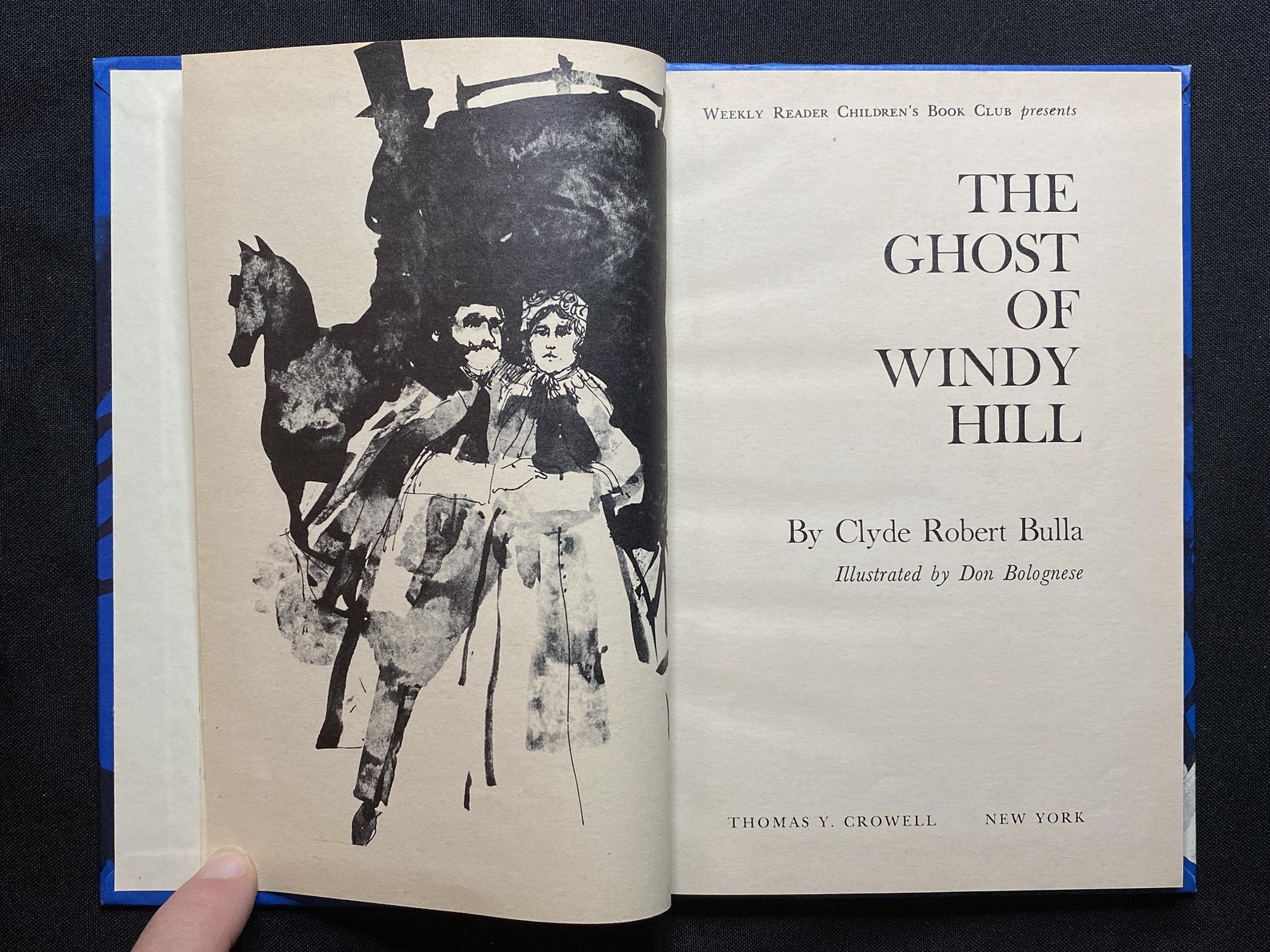 The Ghost of Windy Hill by Clyde Robert Bulla, Illust. by Don Bolognese ...