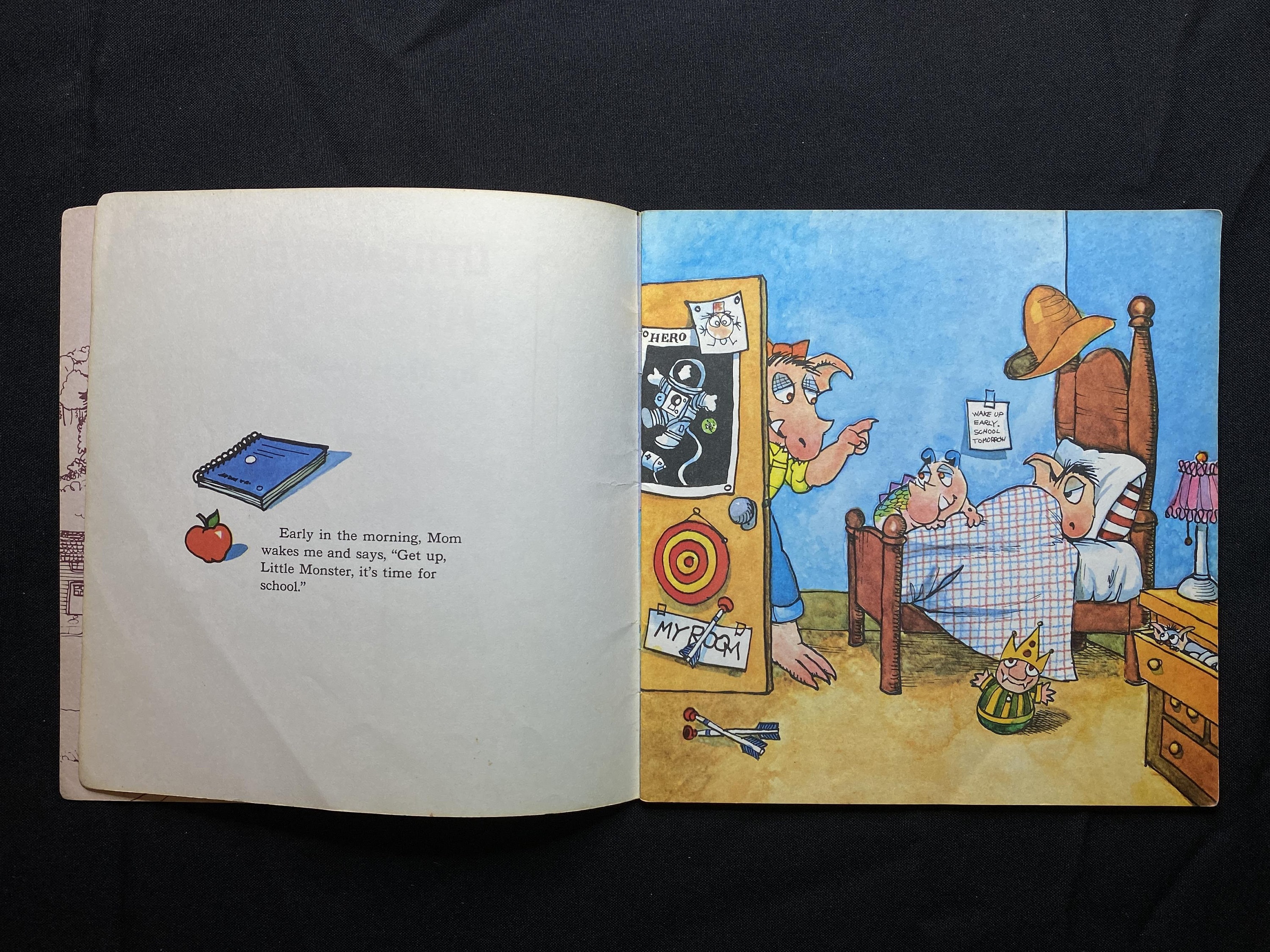 Little Monsters at School, by Mercer Mayer, 1978 Softcover, Golden ...