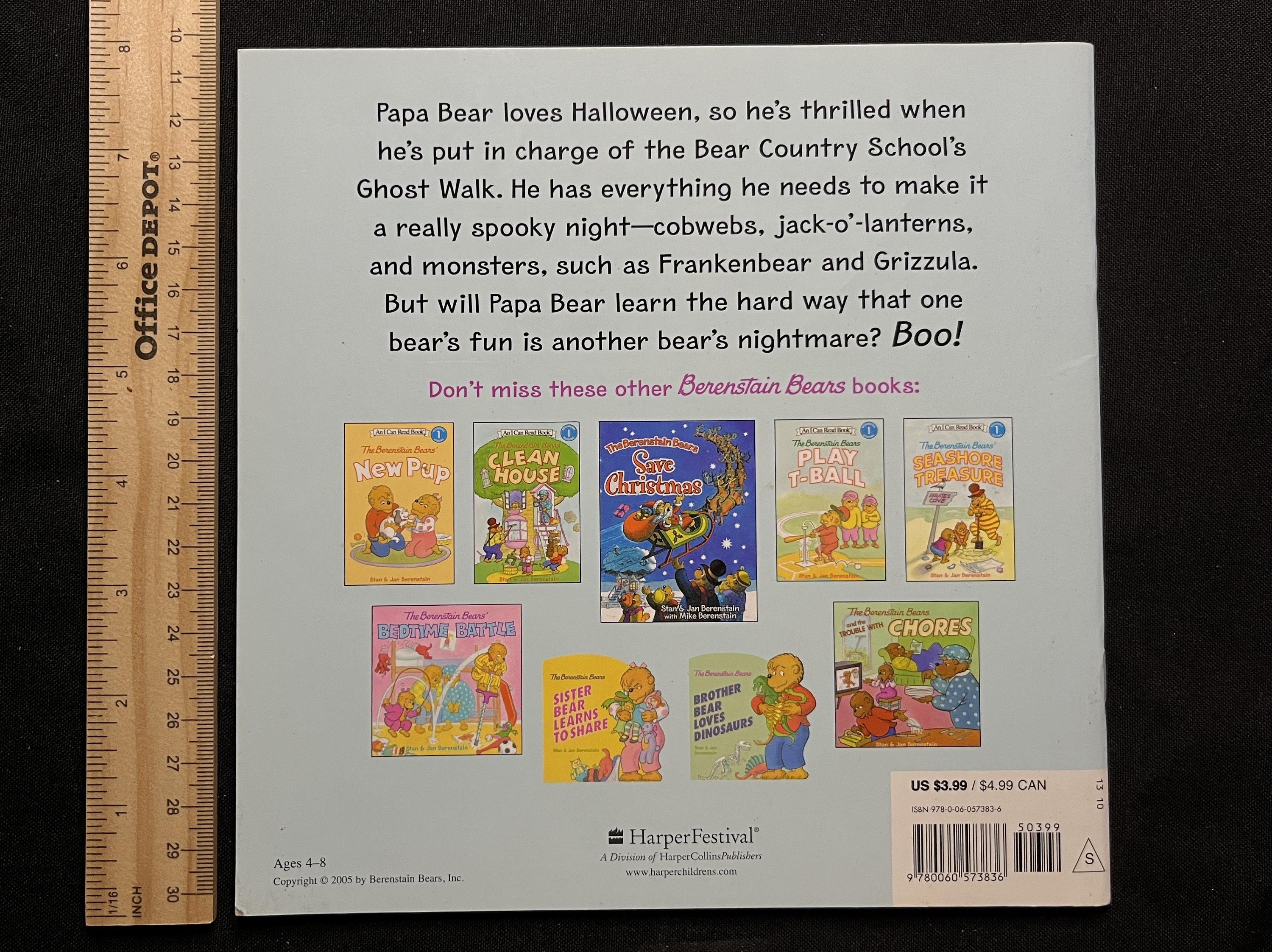 The Berenstain Bears Go on A Ghost Walk by Stan and Jan - Etsy