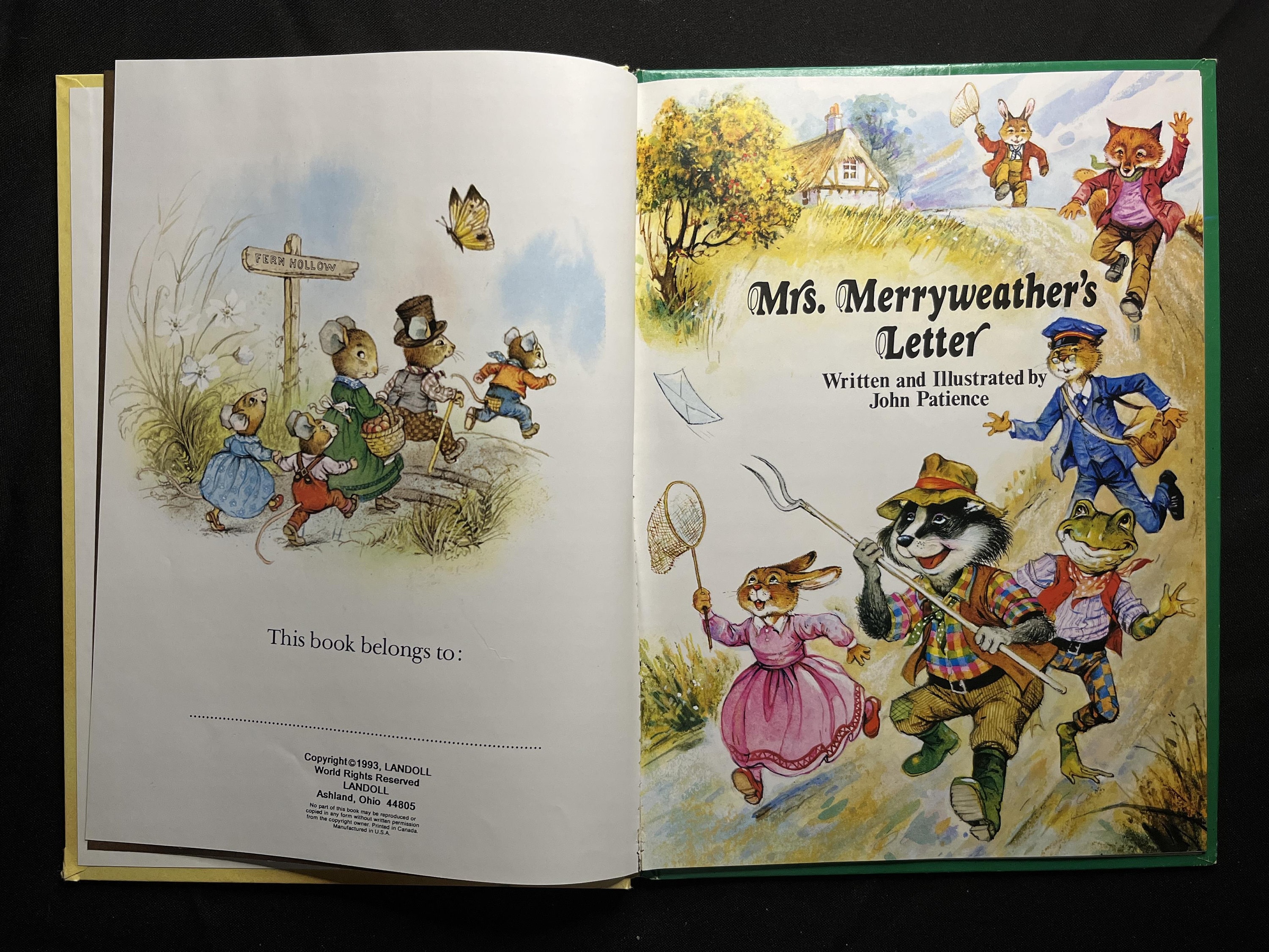 Tales From Fern Hollow Mrs Merryweather's Letter, by John Patience ...